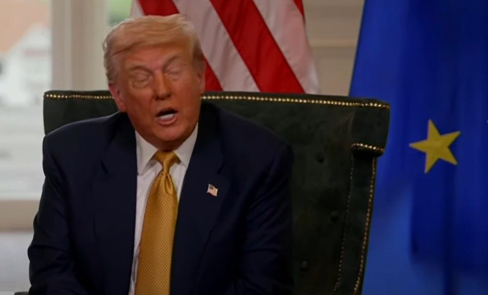 The Sinister Agenda Behind Trump's Scotland Insanity