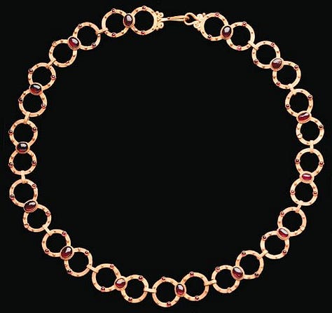 The Origin & History of Chain Necklaces - by Ashley Volbeda