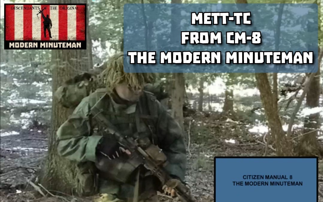 Understanding METT-TC - The Modern Minuteman