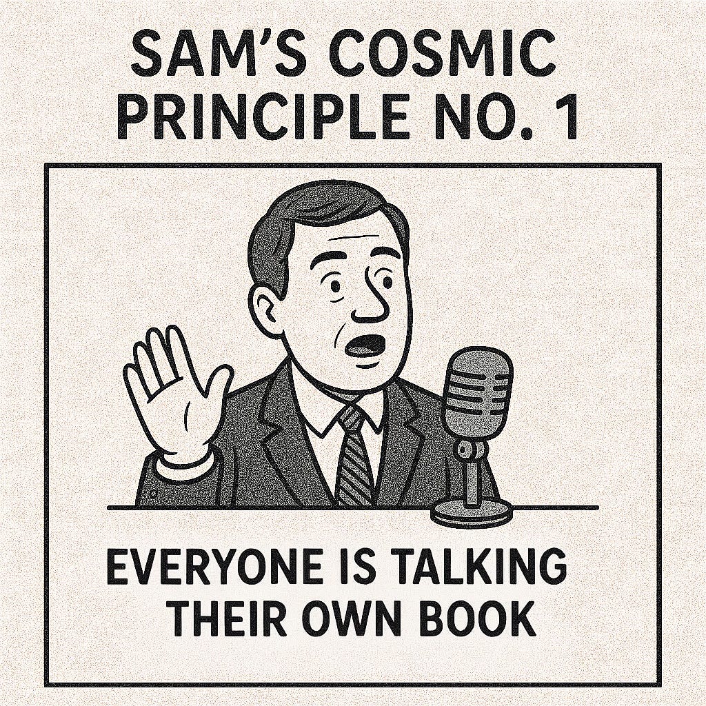 Cosmic Principle No. 1 - by Sam Arie