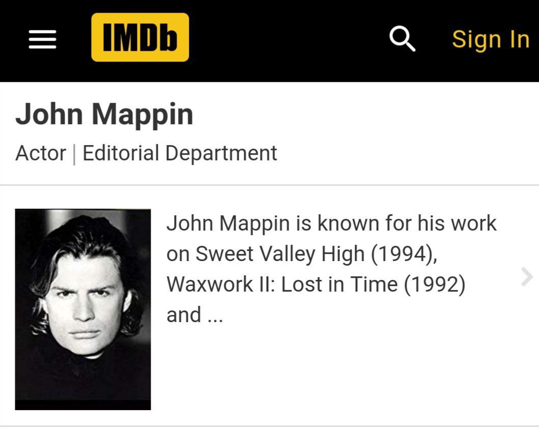 John Mappin is a prominent figure in the Church of Scientology and the ...