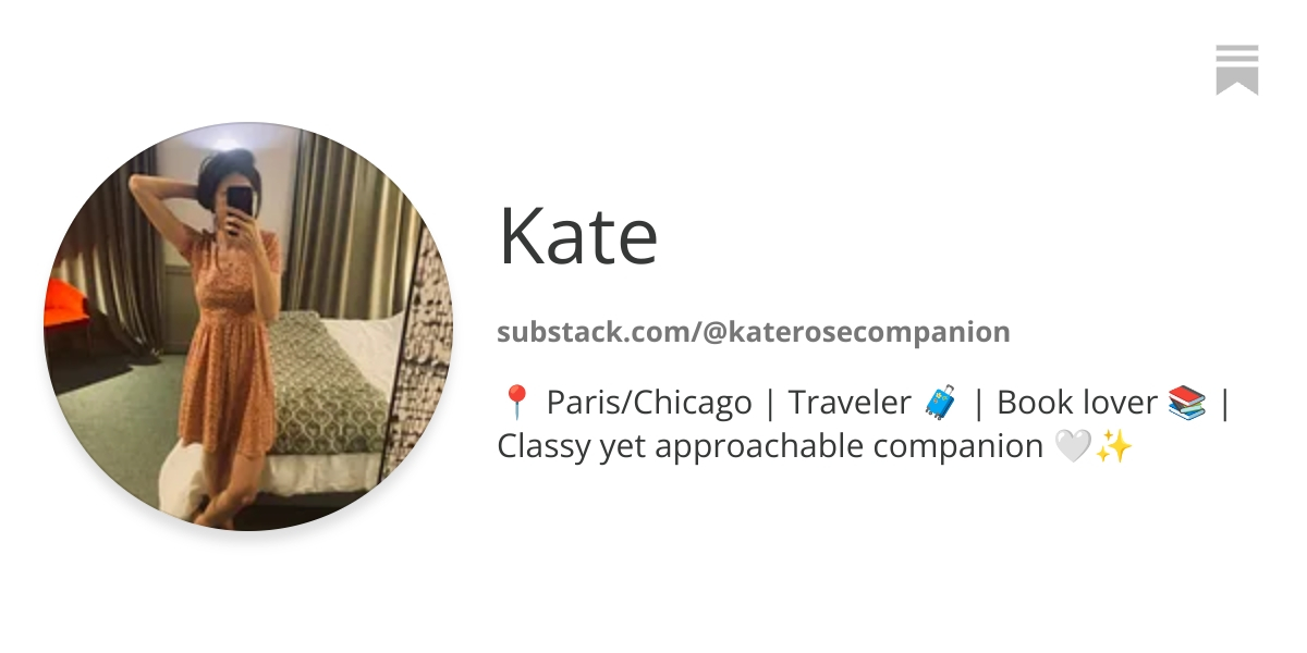 Kate | Substack