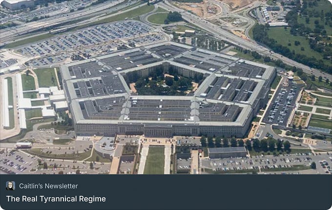 Caitlin Johnstone (@caitlinjohnstone): "The Real Tyrannical Regime ...