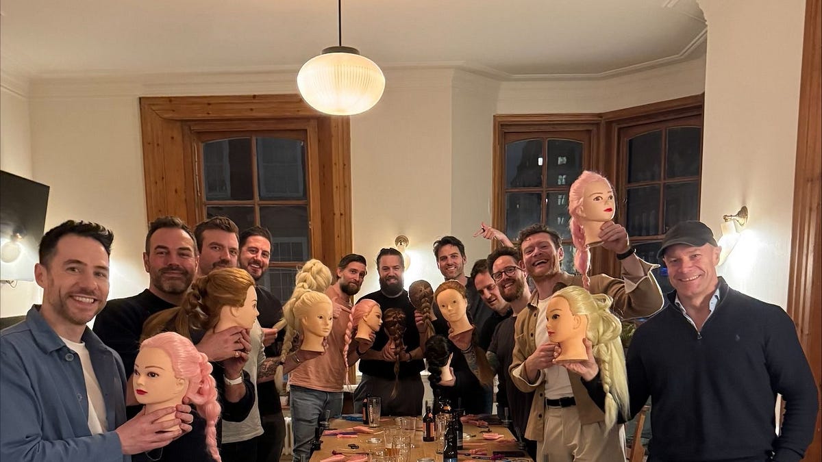 Pints, Ponytails and the new dad code - The Female Lead