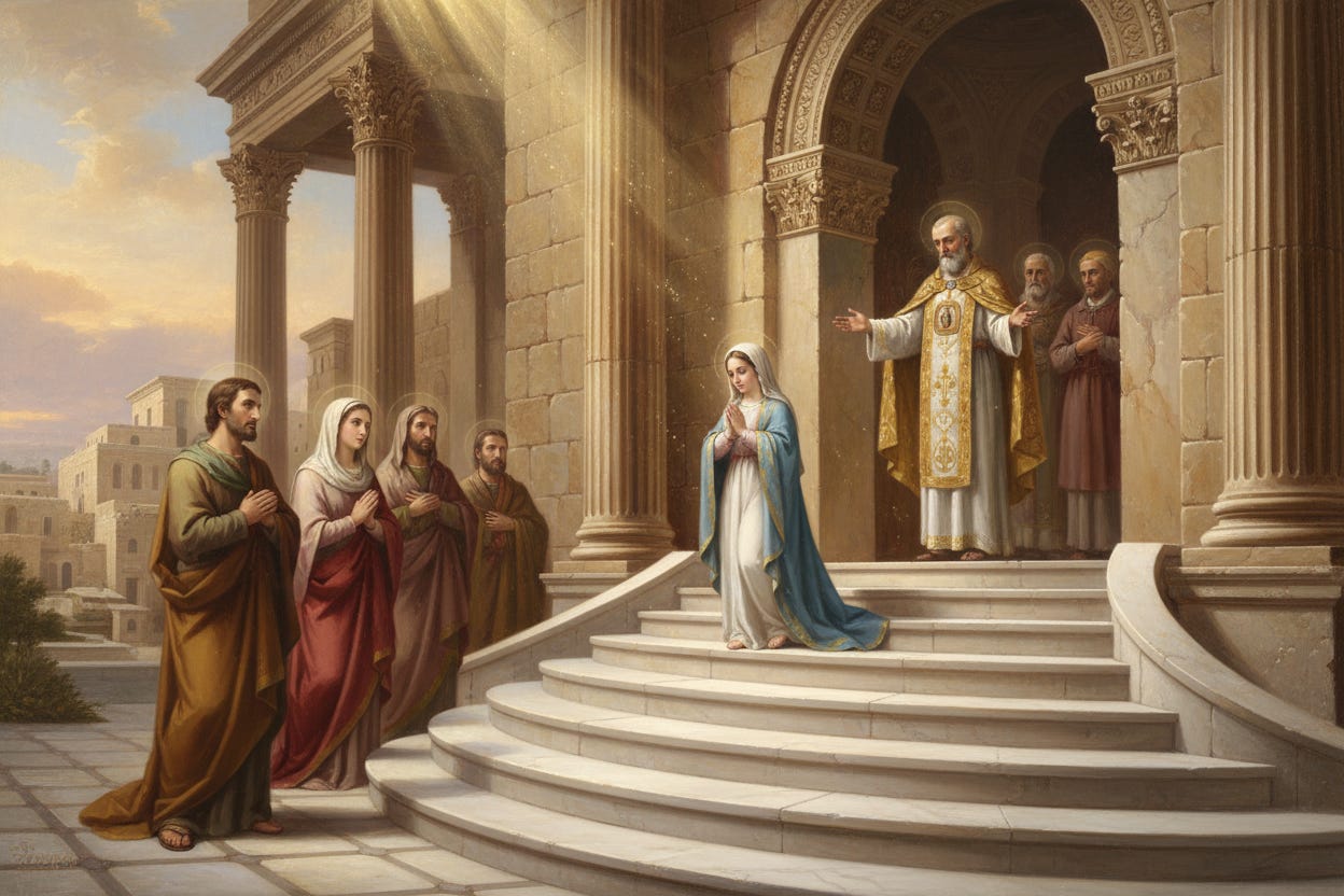 Understanding the Presentation of Mary in the Temple
