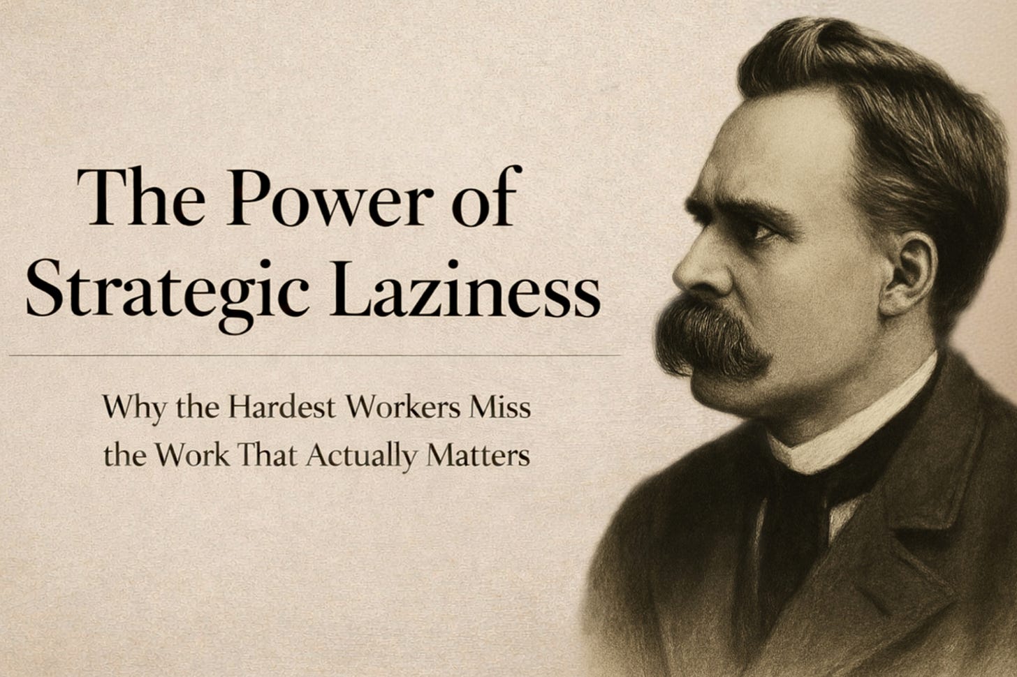 The Power of Strategic Laziness - Philosophy Vault