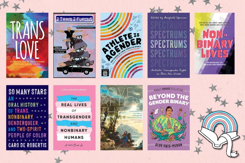 Books Recs for the Trans Rights Readathon 2026 🏳️‍⚧️