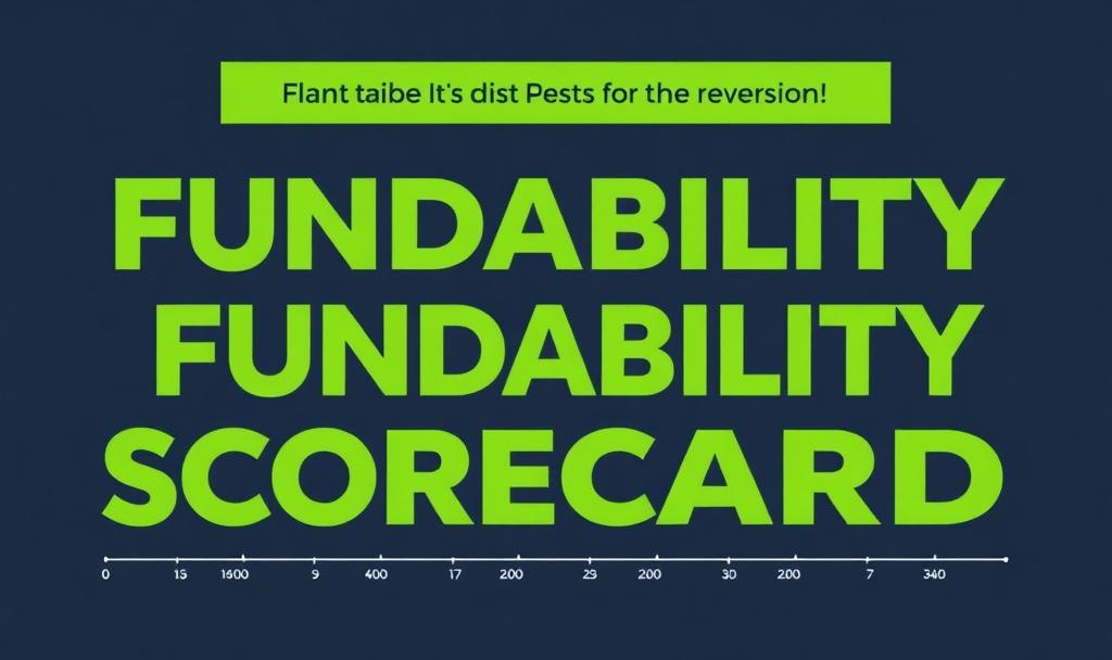 How to Build a "Fundability Scorecard" for Your Organization