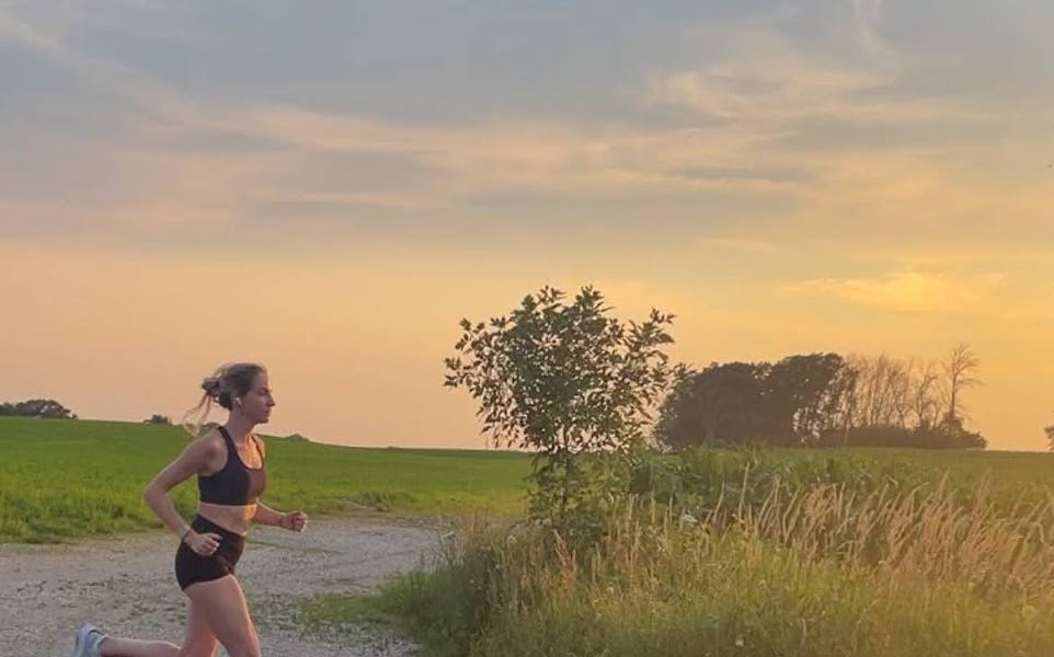 What Grace Clarke Wears to Work Out - by Lee Glandorf