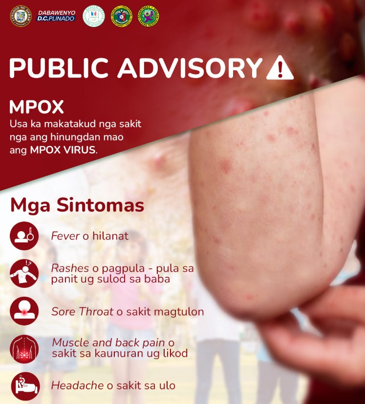 Philippines: Mpox in Davao City rises to 6