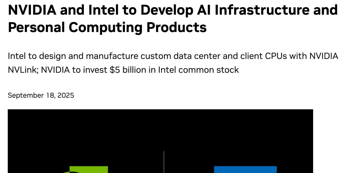 事件分析：NVDA與INTC合作，未來將跨足 SoC 系統設計（CPU + GPU 整合）的看法