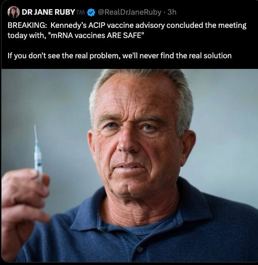 "YOU WILL WEAR A WEARABLE AND YOU WILL BE HAPPY!" - RFK JR