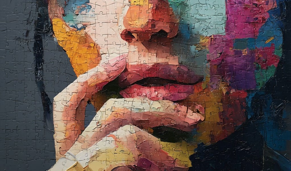 #858 How to Create Fragmented Puzzle Portrait Art with AI