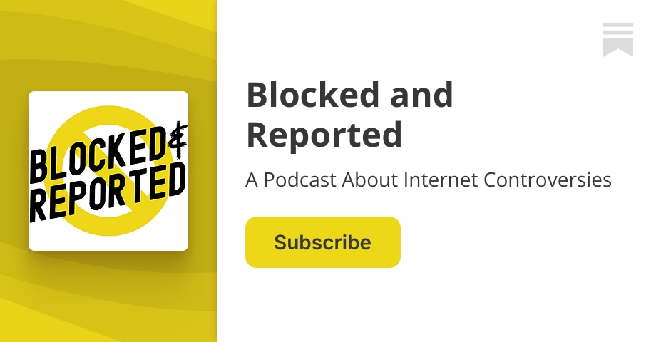 Blocked and Reported | Jesse Singal | Substack