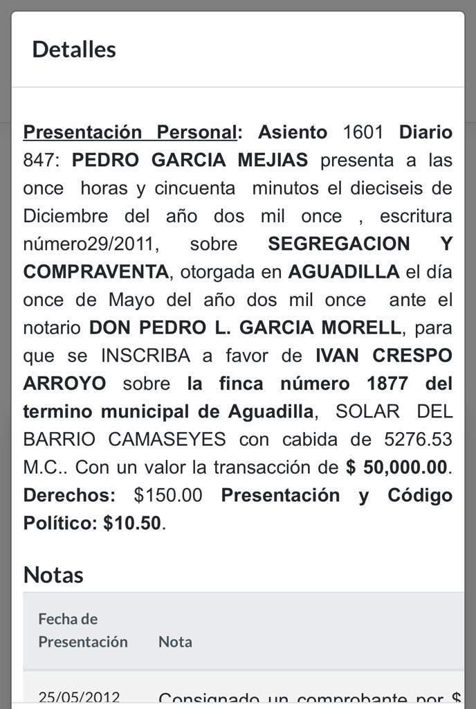 Alcalde de Aguadilla compra propiedad vinculada a Anaudi Hernández