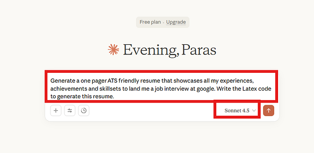 Best ATS Friendly Resume - by Paras Varshney