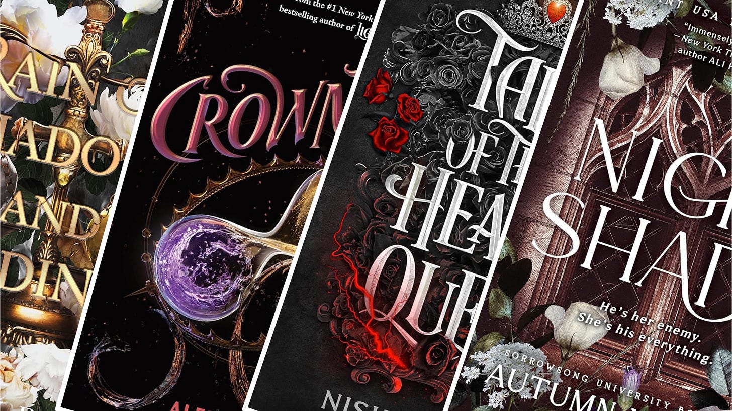 Top 15 Most-Read Romantasy books: Week of January 5