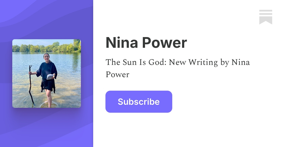 Nina Power | Substack