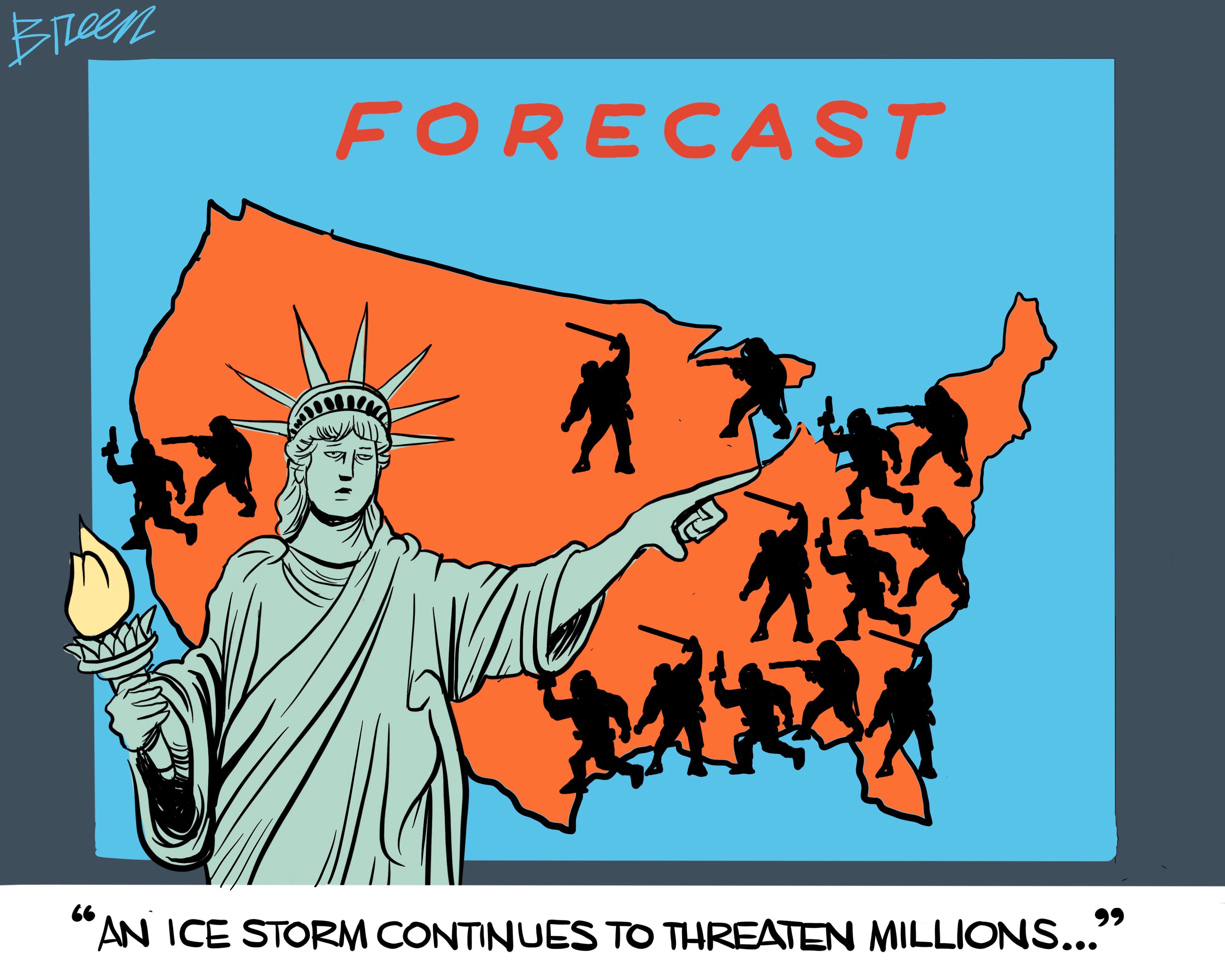 Cartoon Caption Contest - Steve Breen's Cartoonishness