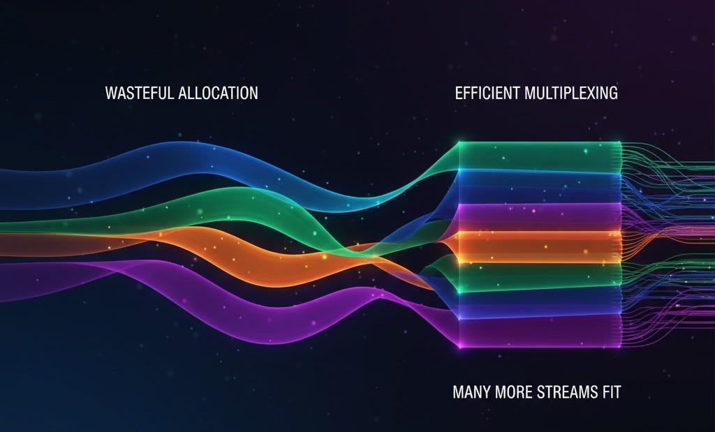 Why Multiplexing Memory is the Secret to Scaling LLM Inference