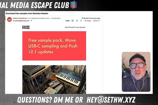 SOCIAL MEDIA ESCAPE CLUB | Seth Werkheiser | Substack