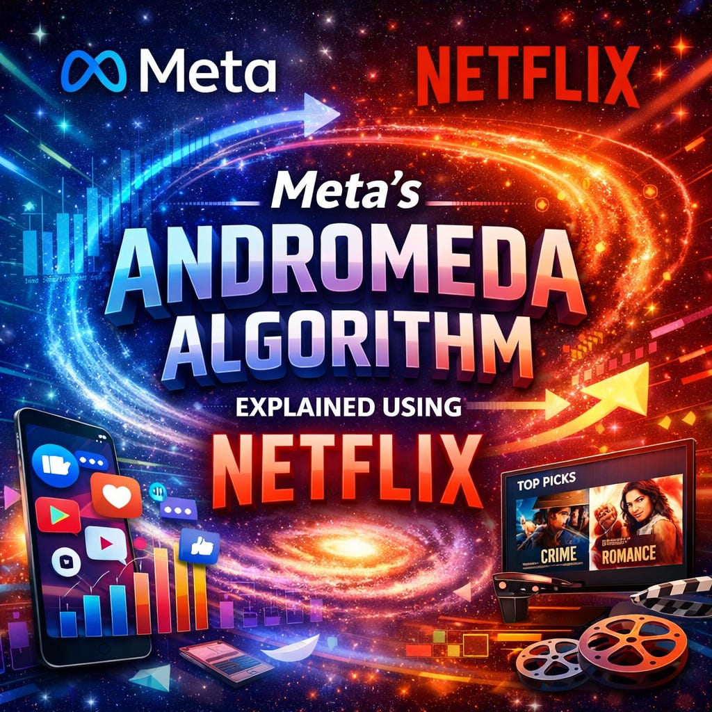Meta’s Andromeda Algorithm Explained Using Netflix
