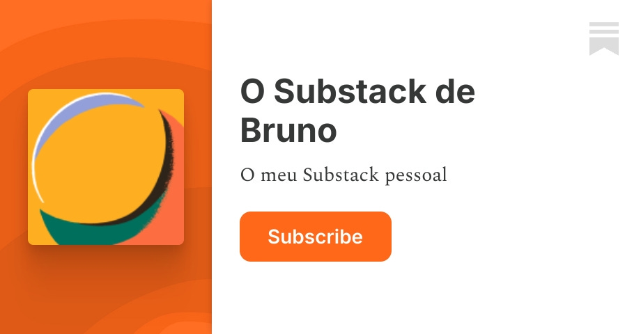 O Substack de Bruno | Bruno Ferreira | Substack