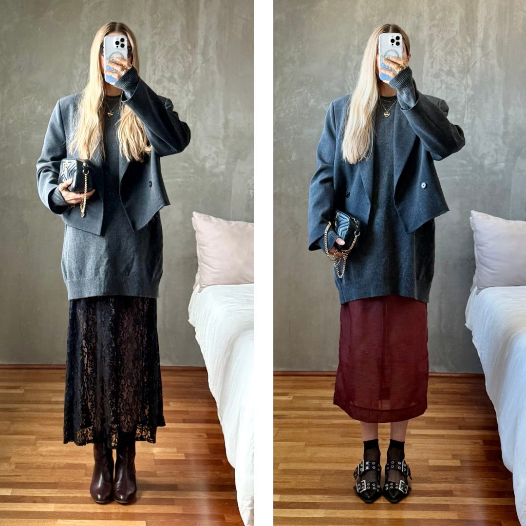 How To Style A Groutfit - by Tina Boetto - Semi-Sustainable