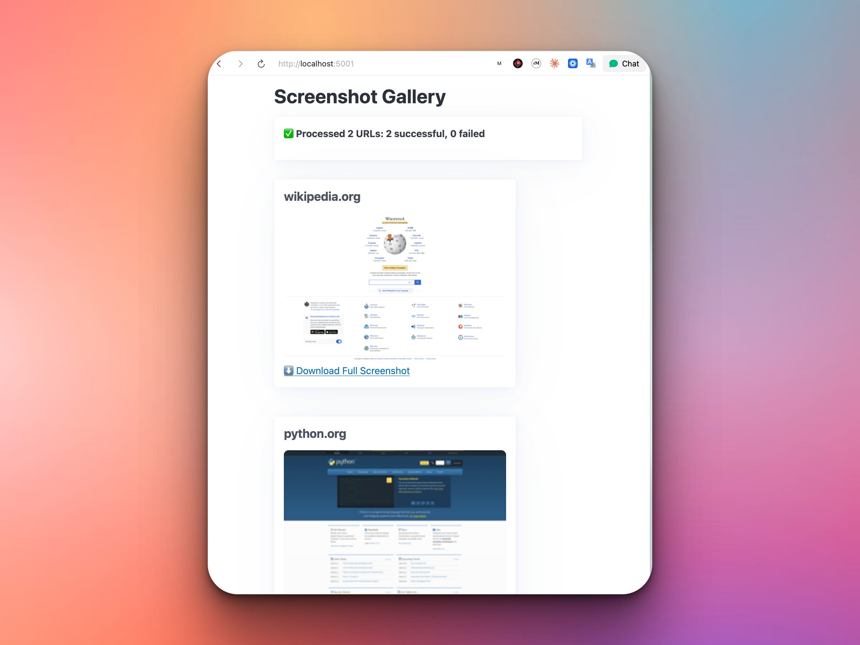 Build Website Screenshot & Thumbnail Generator: Day 3 - With FastHTML ...