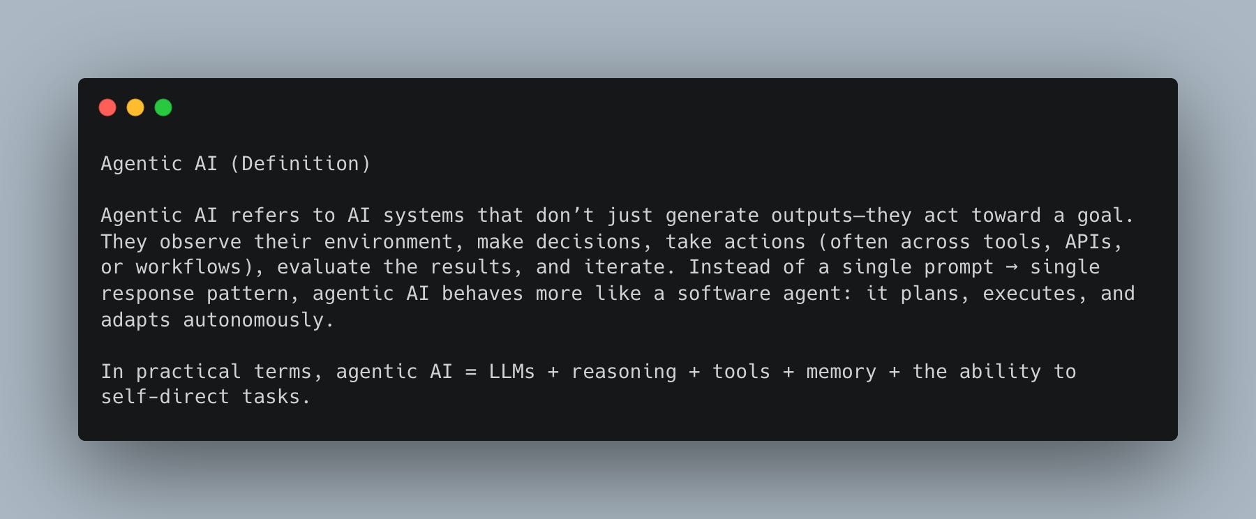 Building Agentic AI ... Fancy. - by Daniel Beach