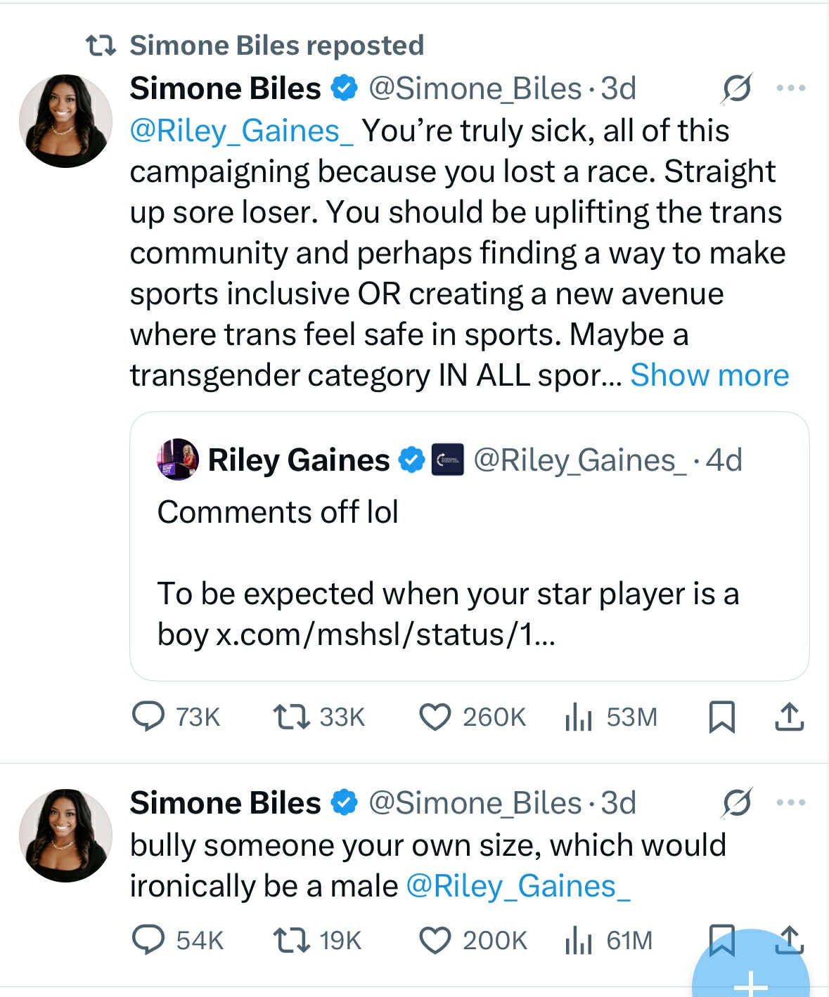 An Open Letter to Simone Biles - by Kaeley Triller Harms