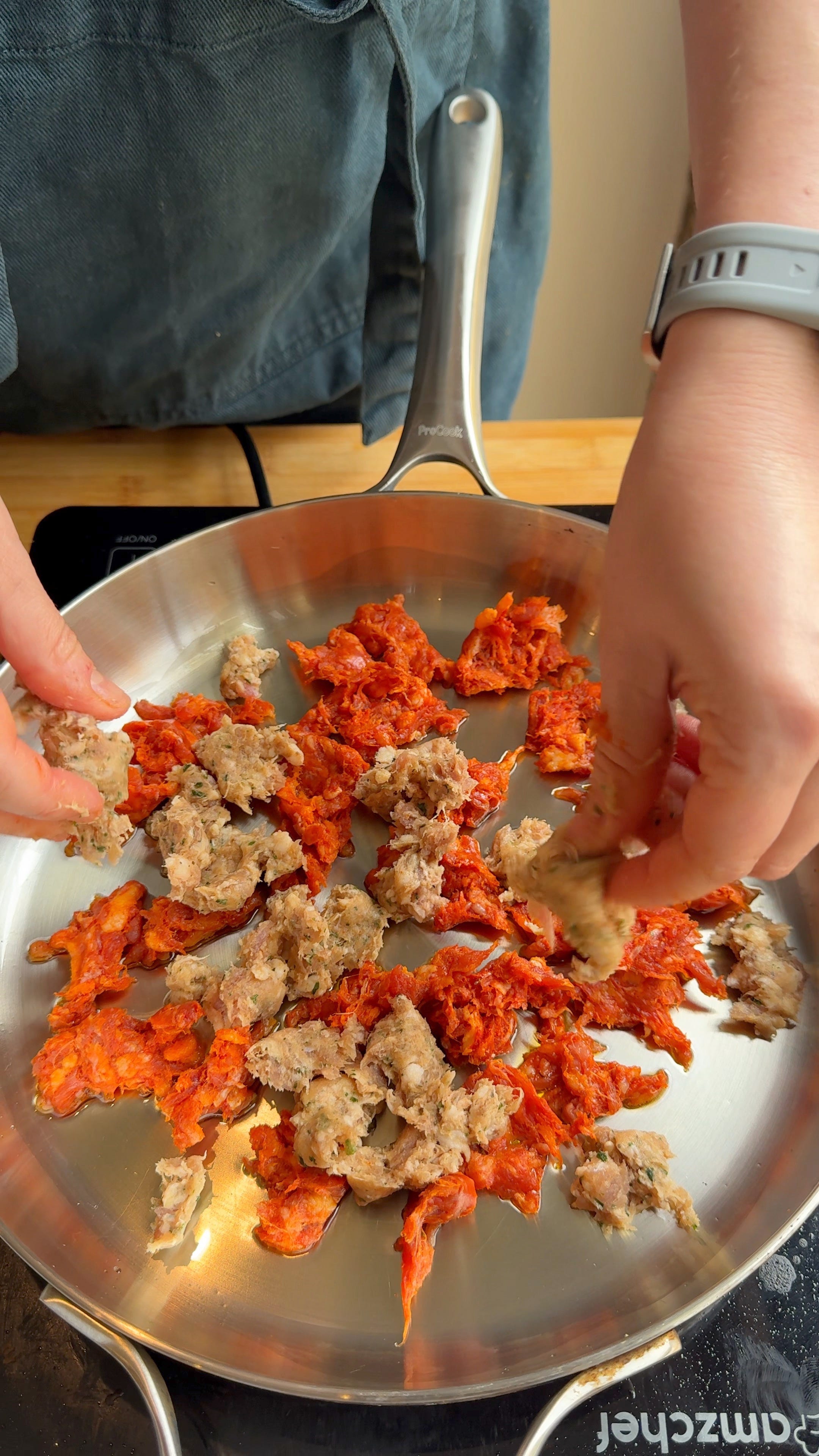 Pumpkin & Chorizo Cannelloni - Chef Anna Frazer