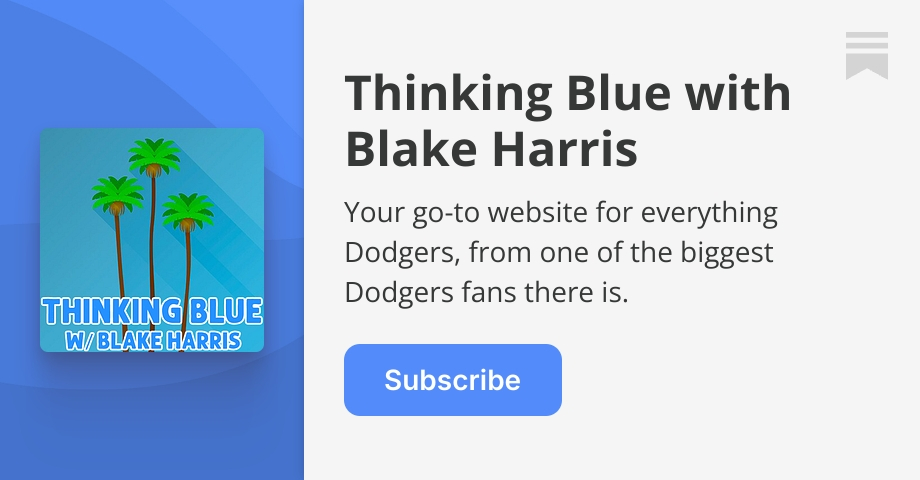 Thinking Blue with Blake Harris | Substack
