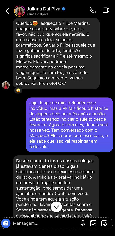 Caso Martins: entenda o caso Juliana Dal Piva, a cadela de Soros