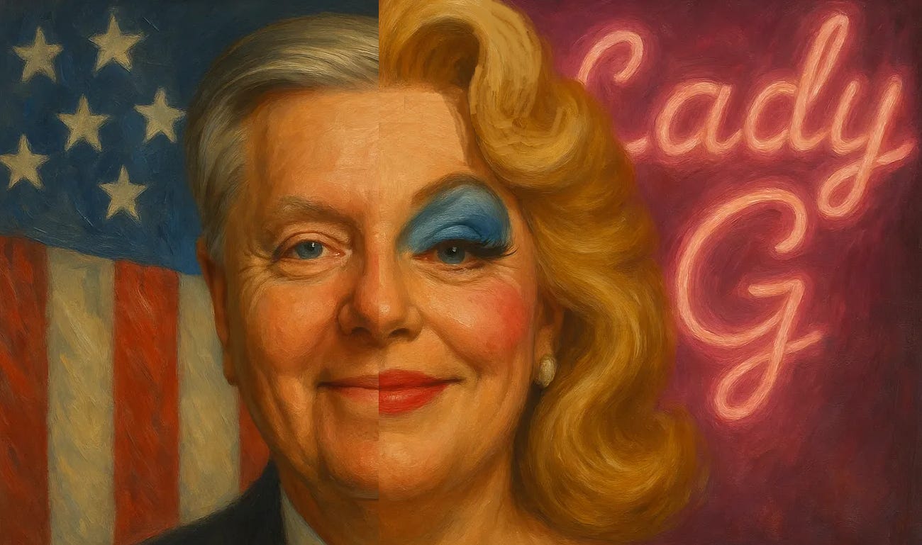 Senator Lindsey Graham and The Madame Lady G