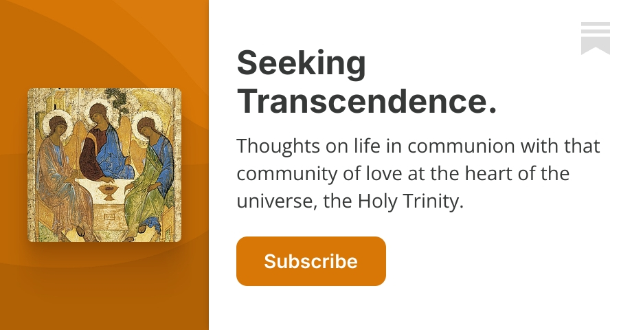 Seeking Transcendence. | Leonard Vander Zee | Substack