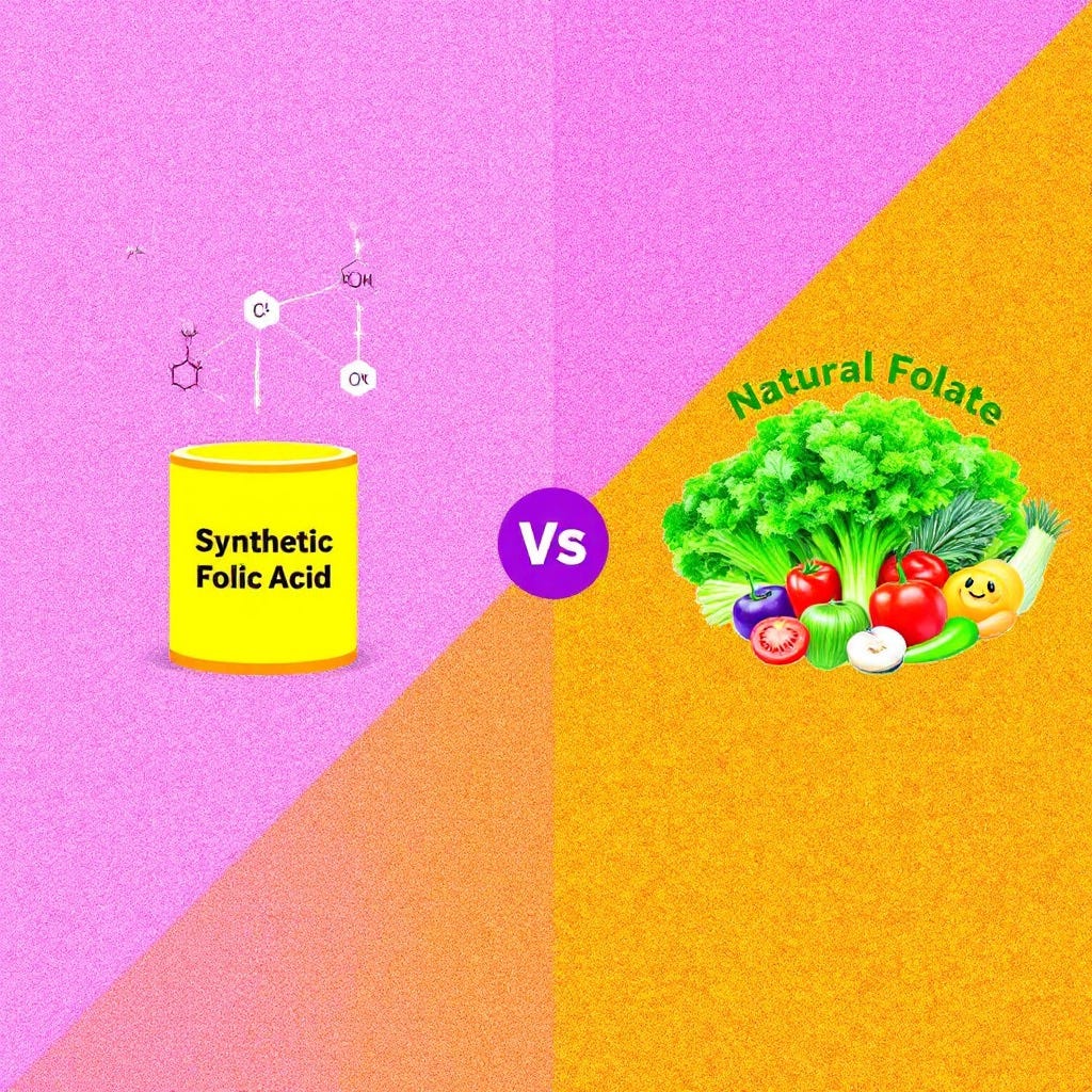 Synthetic Folic Acid vs Natural Folate: Understanding the Difference ...