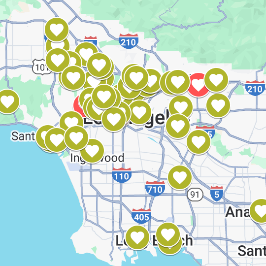 50+ Iconic Vintage LA Restaurants: Interactive Map of Old School Dining ...