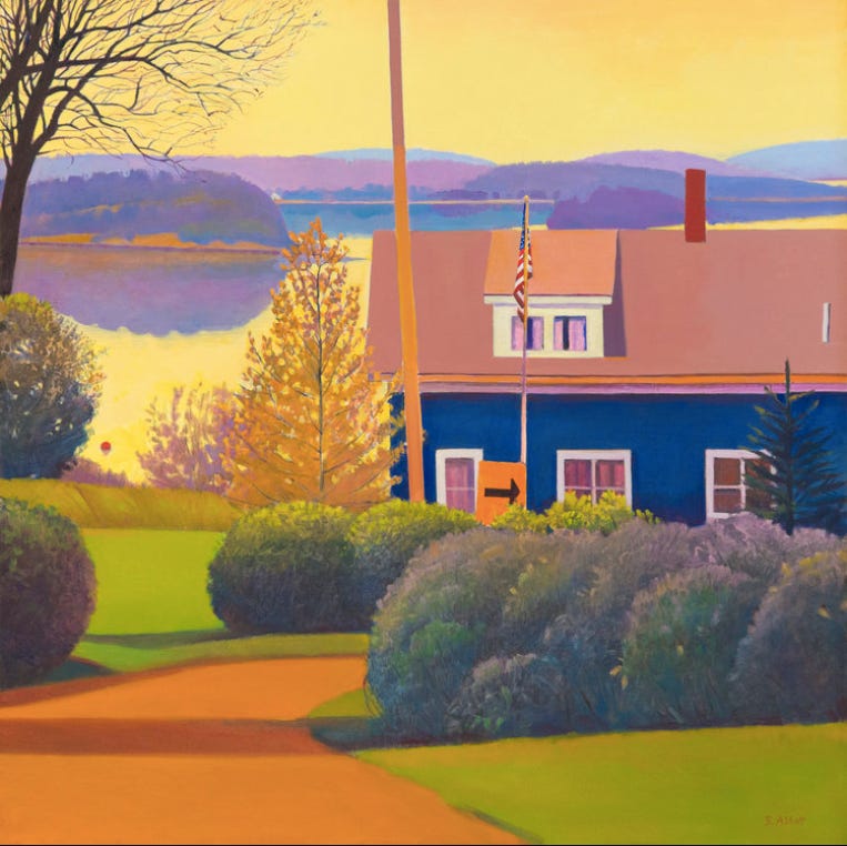 Susan Abbott, painter - by Amy Allen - Palate & Palette