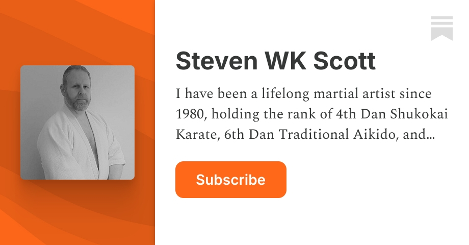 My Musha Shugyō | Steven WK Scott | Substack