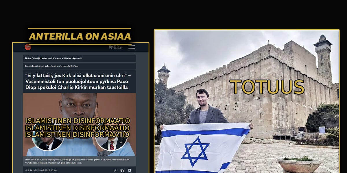 MTV ja Paco Diop levittivät terroristista antisemitismiä