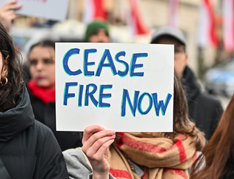 Gaza ceasefire - Hellish 2050