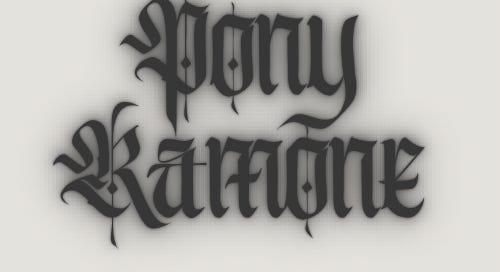 Pony’s Newsletter | Pony Ramone | Substack