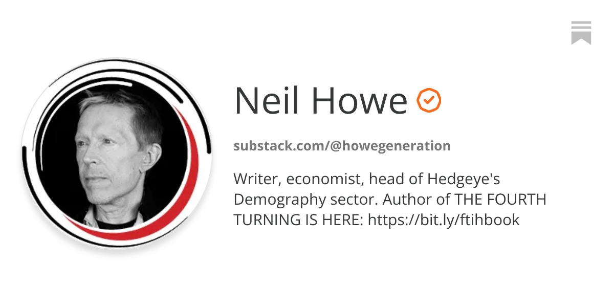 Neil Howe | Substack