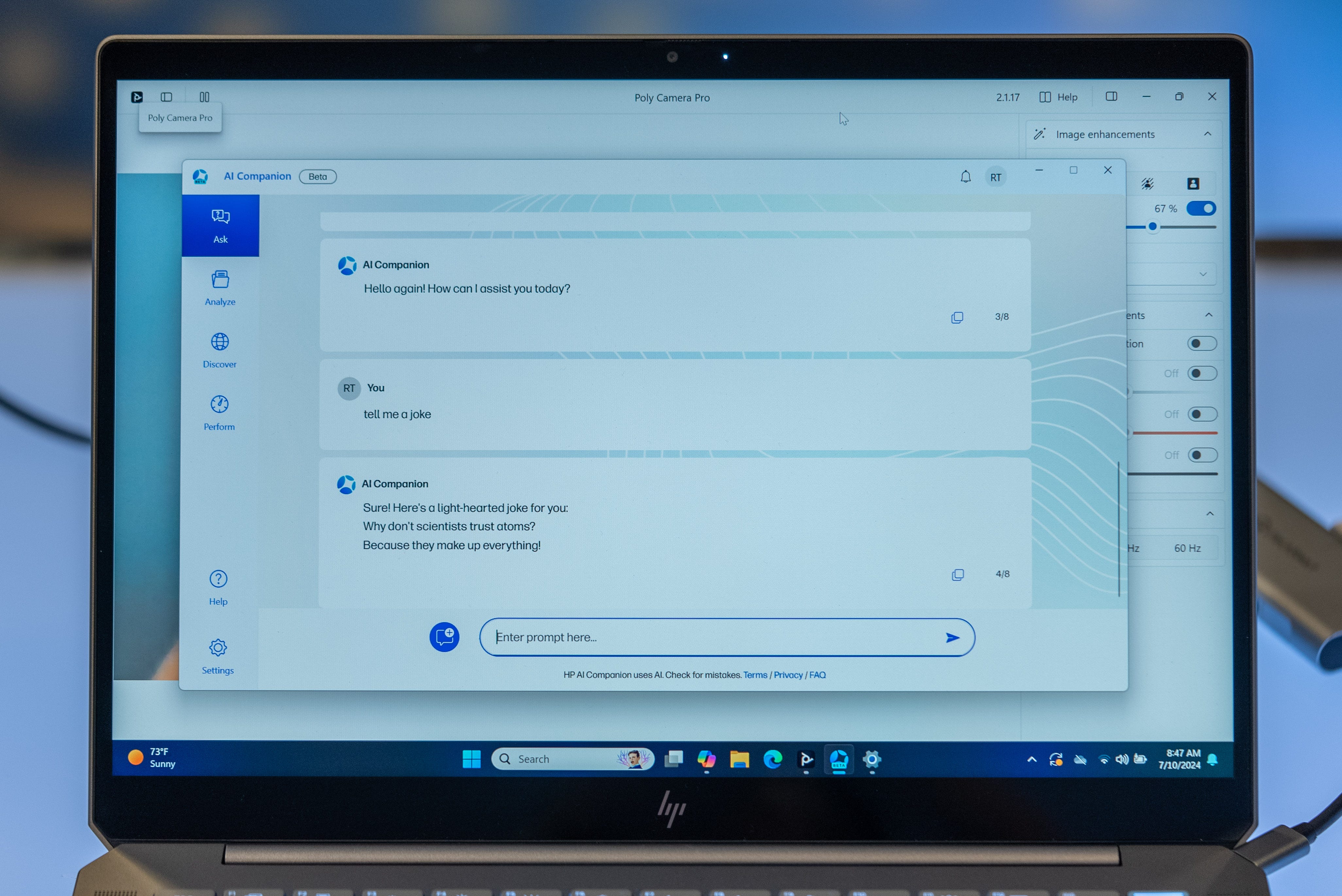HP OmniBook Ultra hands-on review: this laptop has an AI cameraman and ...