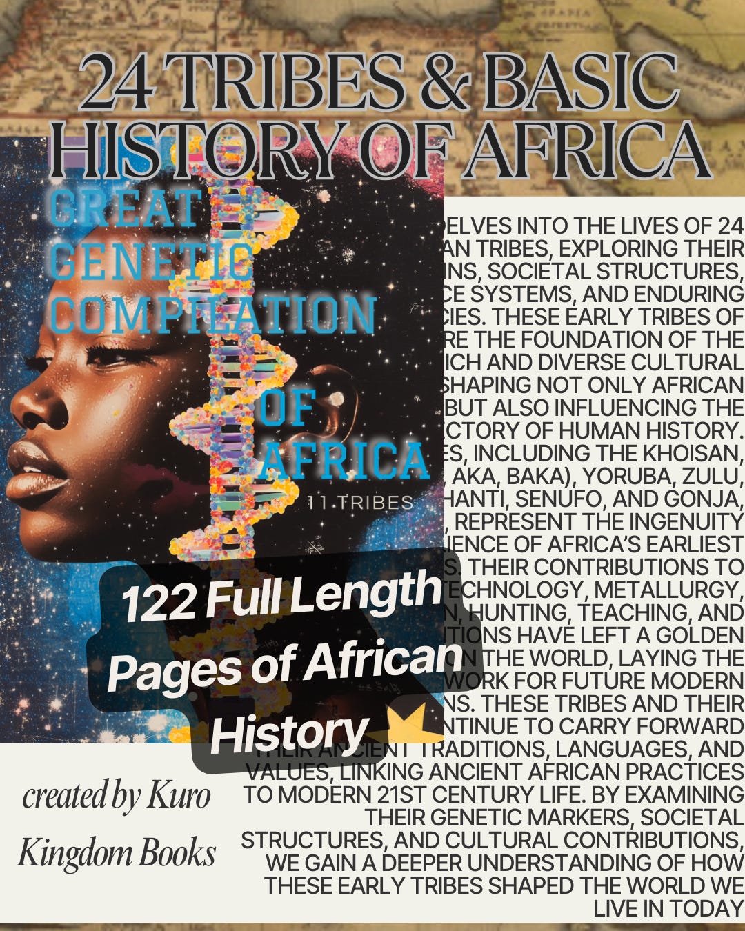 24 Tribes & Basic History Of Africa EBook Full Digital Book African ...