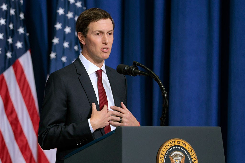 Deeply conflicted, Kushner represents the U.S. in high-stakes ...