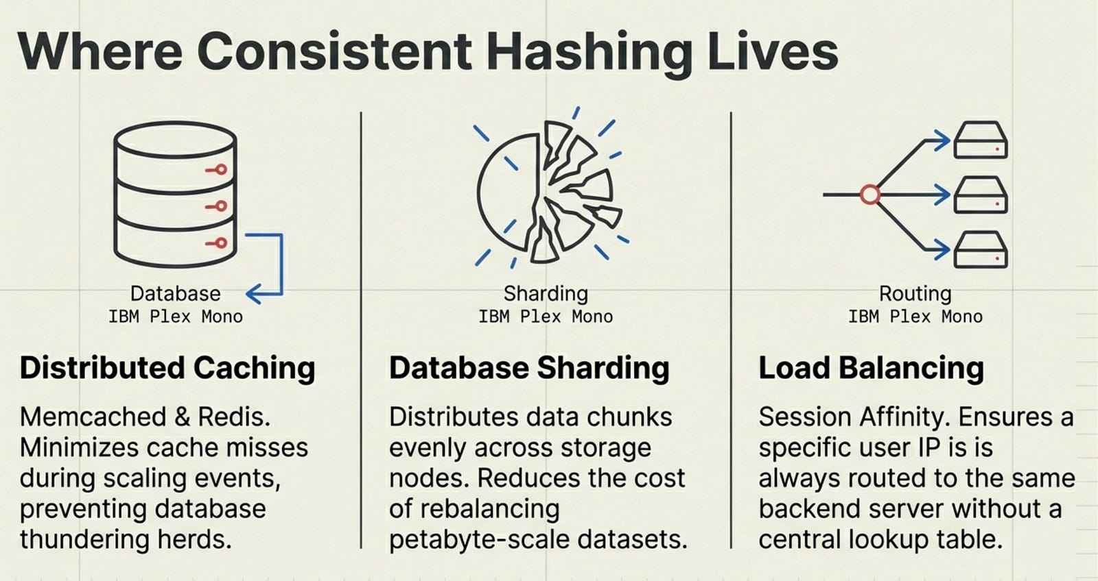 Consistent Hashing Explained (With a Practical Python Example and Images)