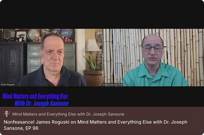 Dr. Joseph Sansone (@josephsansone): "Great conversation with author ...