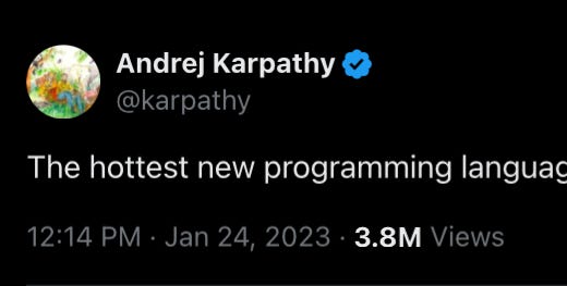 The hottest new programming language is English! Or maybe not.